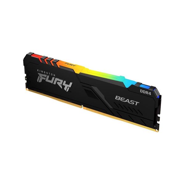 COMP. INF. MEMORIA RAM 16GB 3200MHZ KINGSTON FURY BEAST RGB NEGRO COMP. INF. MEMORIA RAM 16GB 3200MHZ KINGSTON FURY BEAST RGB NEGRO