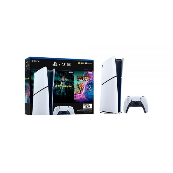 CONSOLA PLAYSTATION 5 8K PS5 SLIM DIGITAL C/ RETURNAL Y RACHET